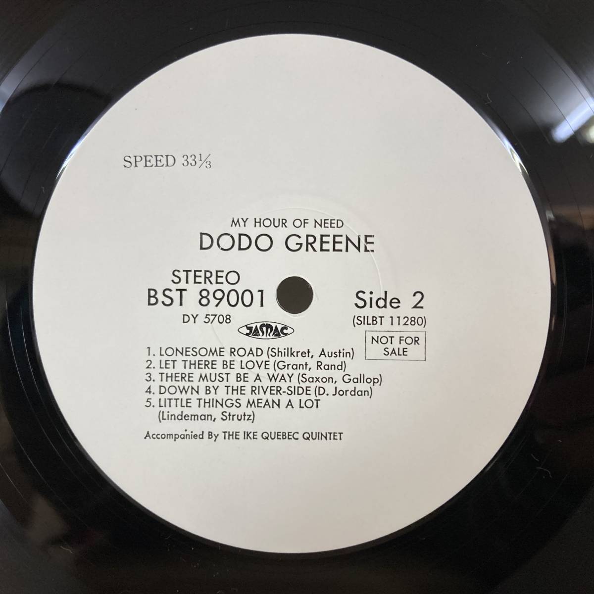 x6 国内盤/LP/美盤/白プロモ Dodo Greene ドド グリーン / My Hour Of Need Blue Note / DY ...
