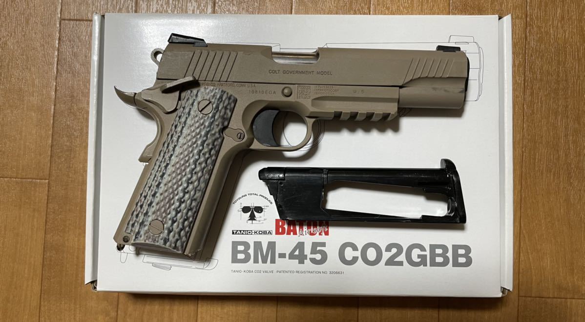 タニオコバ バトン BM-45 CO2GBB BM45 BATON マガジン+本体ジャンク(ガスガン)｜売買されたオークション情報、yahoo ...