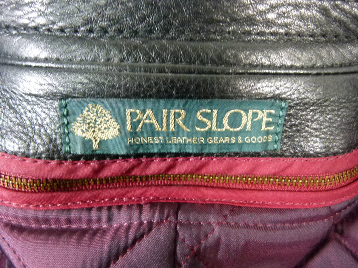 SA032 品 PAIR SLOPE ペアスロープ ライナー付き レザージャケット コート M ブラック(ジャケット、上着)｜売買されたオークション情報、yahooの商品情報をアーカイブ公開 ...