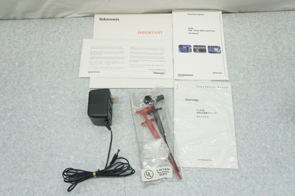 Tektronix テクトロニクス P5200 High Voltage Differential Probe 高電圧差動プローブ マニュアル ...