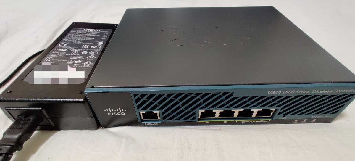 Cisco Wireless Controller WLC 2504 AIR-CT2504-K9 v8.5.182.0 25台ライセンス入り ...