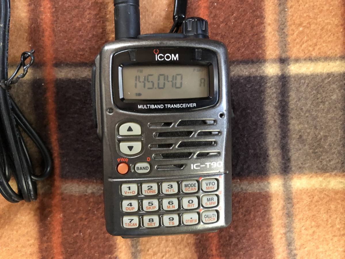 ICOM IC-T90(ハンディ)｜売買されたオークション情報、yahooの商品情報をアーカイブ公開 - オークファン（aucfan.com）
