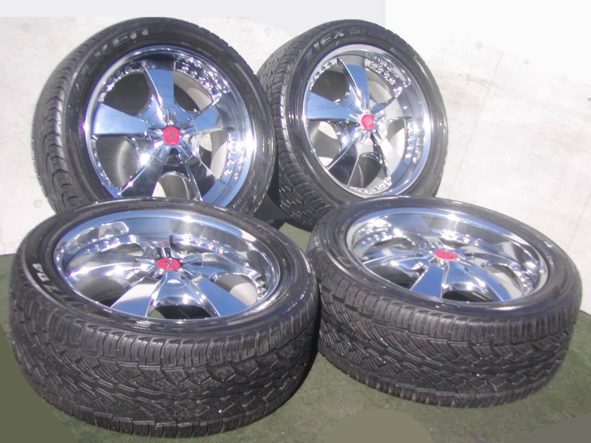 送料安い 22インチ 定価80万 WORK LS105 SUVメッキ 10J ランクル 100 200 ランドクルーザー レクサス LX 検 ...