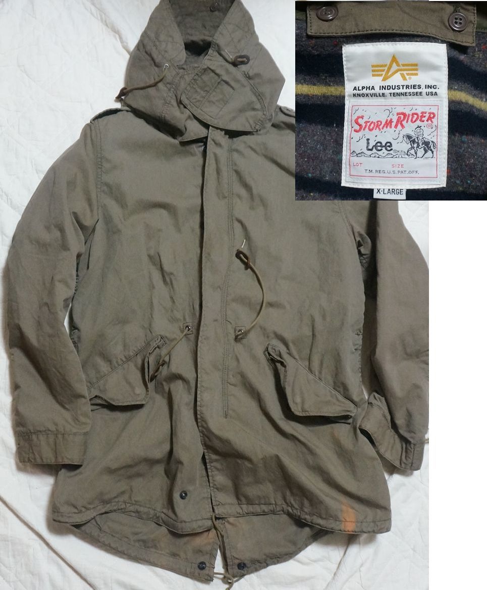ALPHA × Lee StormRider コラボ M-51タイプ サイズXL モッズコート フィールドパーカ アルファ リー(XLサイズ以上)｜売買されたオークション情報、yahooの商品 ...