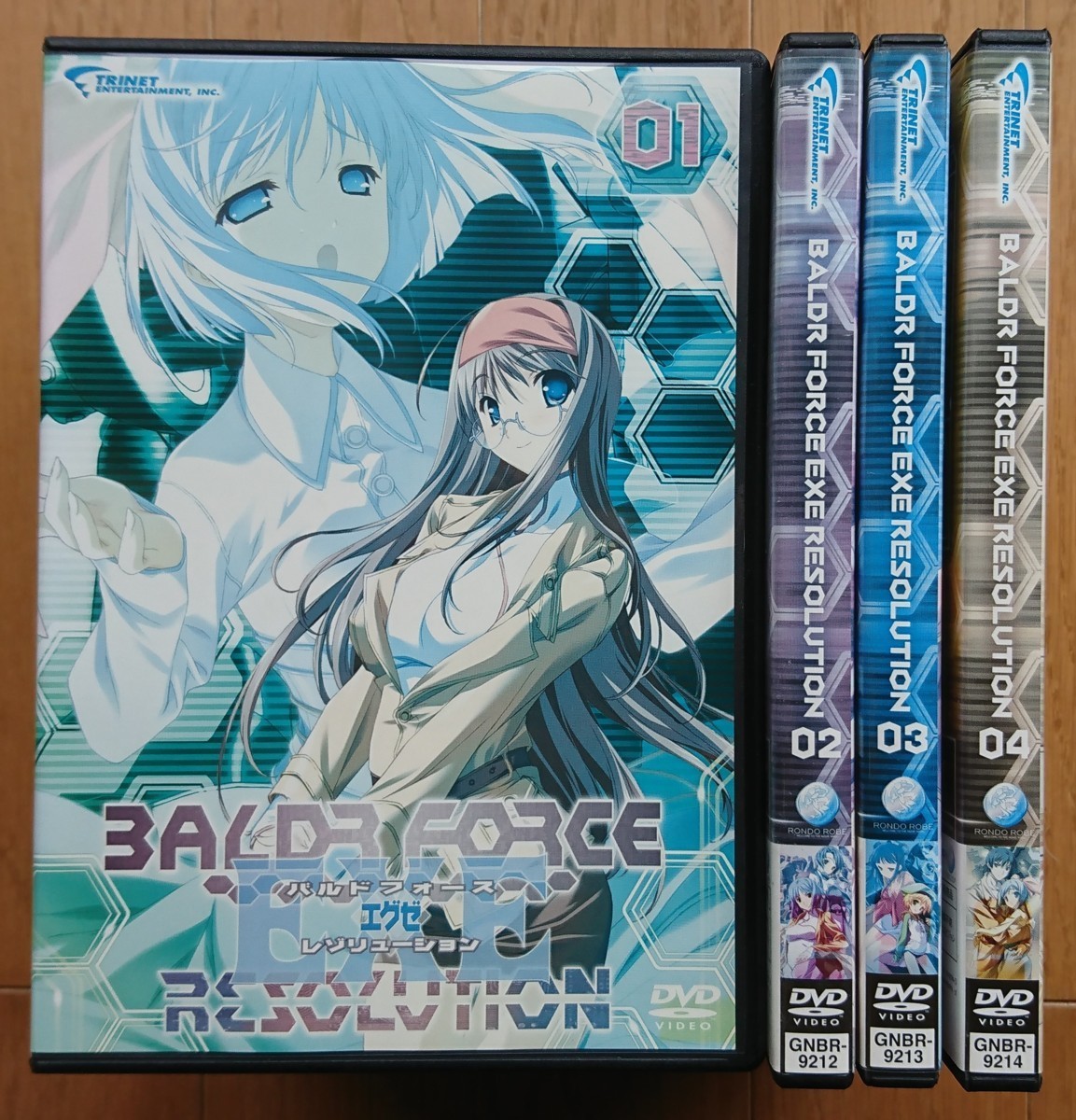 レンタル版DVD BALDR FORCE EXE RESOLUTION -バルドフォース エグゼ レゾリューション- 全4巻セット 原作:GIGA/Alchemist(は行)｜売買された ...