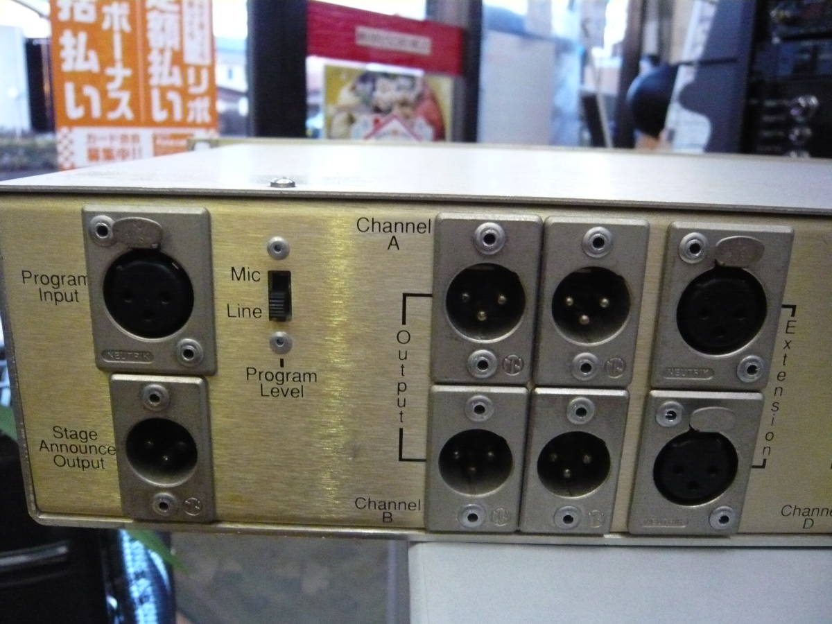 クリアーカム CLEAR-COM MS-400A メインステーション スピーカー内蔵(その他)｜売買されたオークション情報、yahooの商品情報をアーカイブ公開 - オークファン（aucfan ...