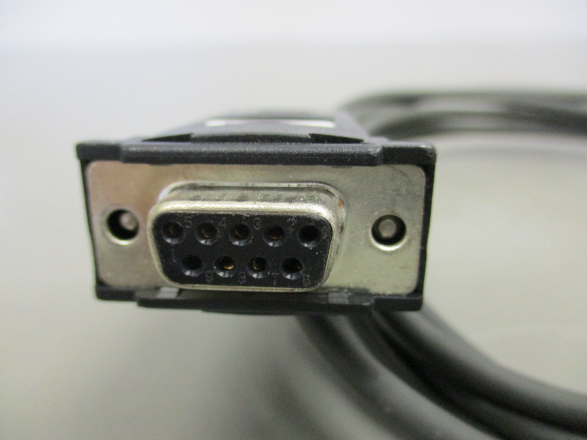 KEYENCE 変換コネクタ D-sub 9ピン OP-26486 RS-232Cストレートケーブル 2.5MOP26487 動作未確認(その ...