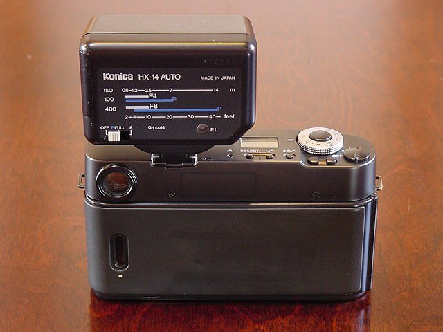 HEXAR PRO HALF ヘキサー プロ ハーフ サイズ レンジファインダー フィルム カメラ HX-14 AUTO Konica コニカ ...