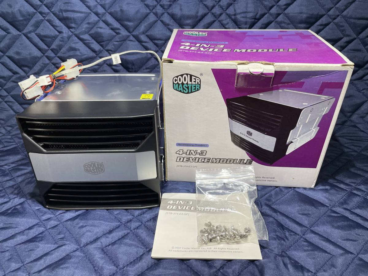COOLERMASTER 4-IN-3 デバイスモジュール STB-3T4-E3-GP 品(ケース)｜売買されたオークション情報、yahooの ...