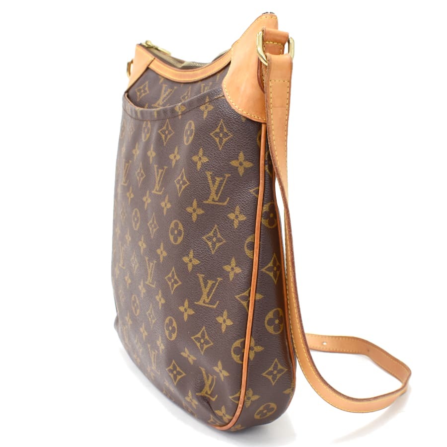 1円 定価12万 LOUIS VUITTON ルイヴィトン ショルダーバッグ オデオンMM M56389 モノグラム キャンバス レザー ...