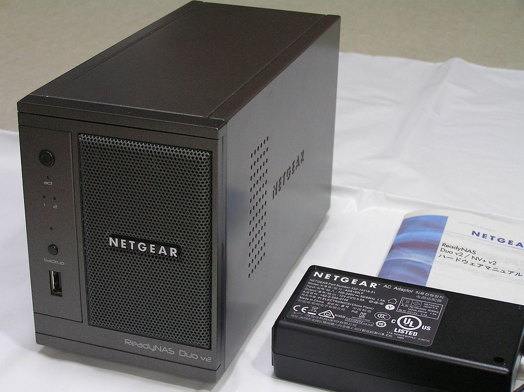 NETGEAR ReadyNAS DUO v2 2ベイネットワークストレージ RND2000-200AJS(NAS)｜売買されたオークション ...
