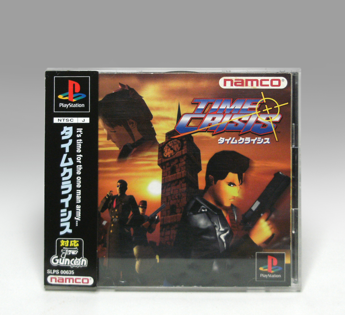 PS 帯あり タイムクライシス SLPS-00635 み Time Crisis NTSC-J namco 1997(シューティング)｜売買されたオークション情報、yahooの商品情報を ...