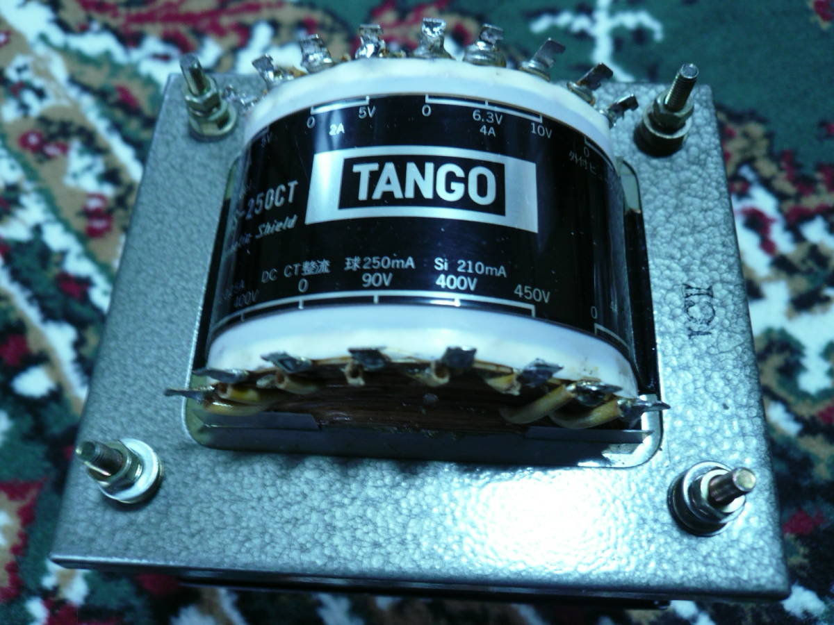 TANGO 平田電機製作所 電源トランス MS-250CT H(パーツ、部品)｜売買されたオークション情報、yahooの商品情報をアーカイブ ...