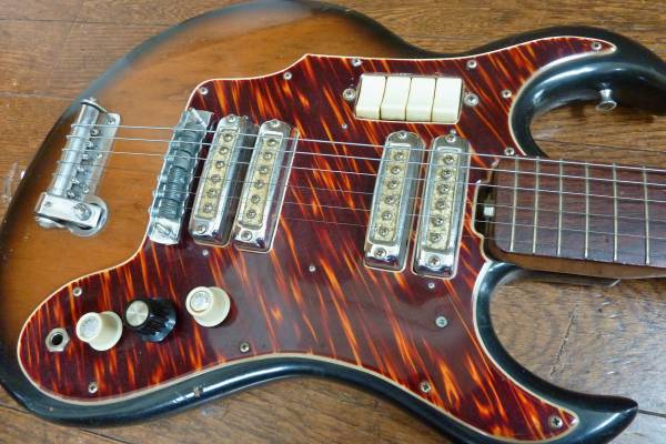 国産ビンテージ 4PUエレキギター Teisco Guya Kawai(その他)｜売買されたオークション情報、yahooの商品情報をアーカイブ ...