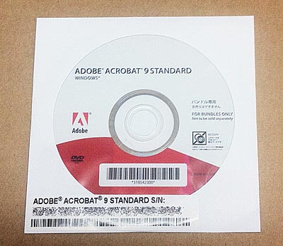 Adobe Acrobat 9 Standard OEM版(DTP)｜売買されたオークション情報、yahooの商品情報をアーカイブ公開 ...