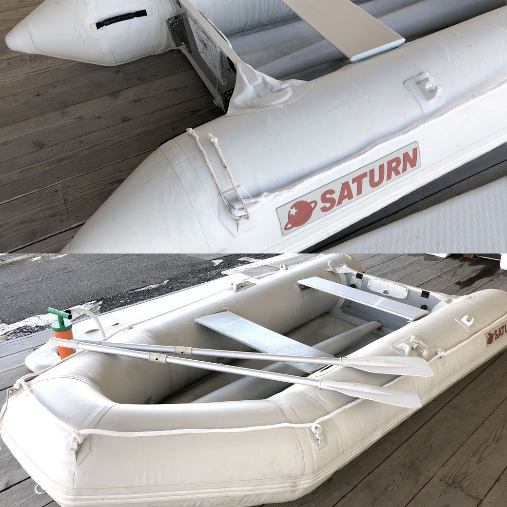 佐賀市引取限定 サターン オールラウンダー SD330 インフレータブルボート | Saturn SD330 Inflatable Boat ...