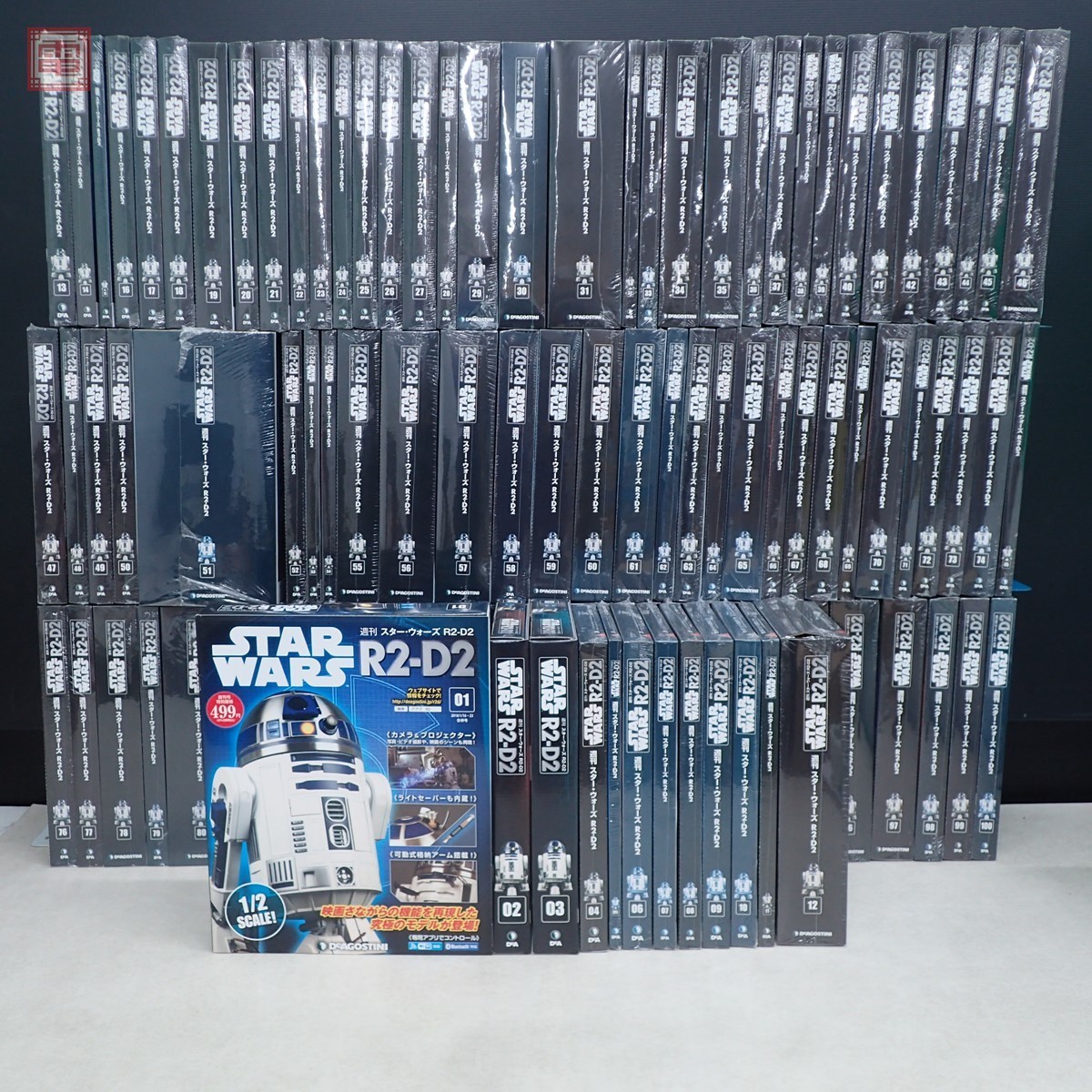 デアゴスティーニ 1/2 週刊 スターウォーズ R2-D2 全100号揃い DeAGOSTINI デアゴ STAR WARS CA(スター・ウォーズ)｜売買されたオークション情報、yahooの ...