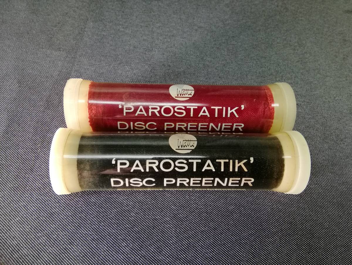 MTH5730 PAROSTATIK DISC PREENER 古いレコードクリーナー 赤 黒 2本セット(その他)｜売買されたオークション ...