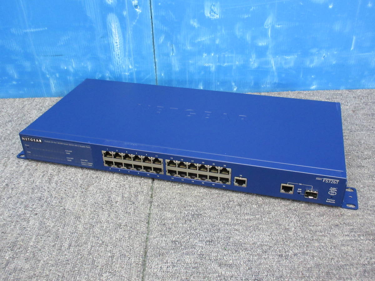 NETGEAR 24ポートスイッチングハブ FS726T S0000567(イーサネットハブ)｜売買されたオークション情報、yahooの商品 ...