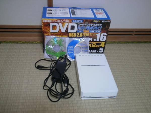 I O DATA ハイスーパーマルチドライブ DVR-UM16A(DVD+Rドライブ)｜売買されたオークション情報、yahooの商品情報をアーカイブ公開 - オークファン（aucfan.com）