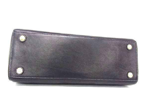 1円 COACH コーチ 11554 レザー トートバッグ ショルダーバッグ 肩掛けかばん メンズ レディース ブラック系 a3055CN ...