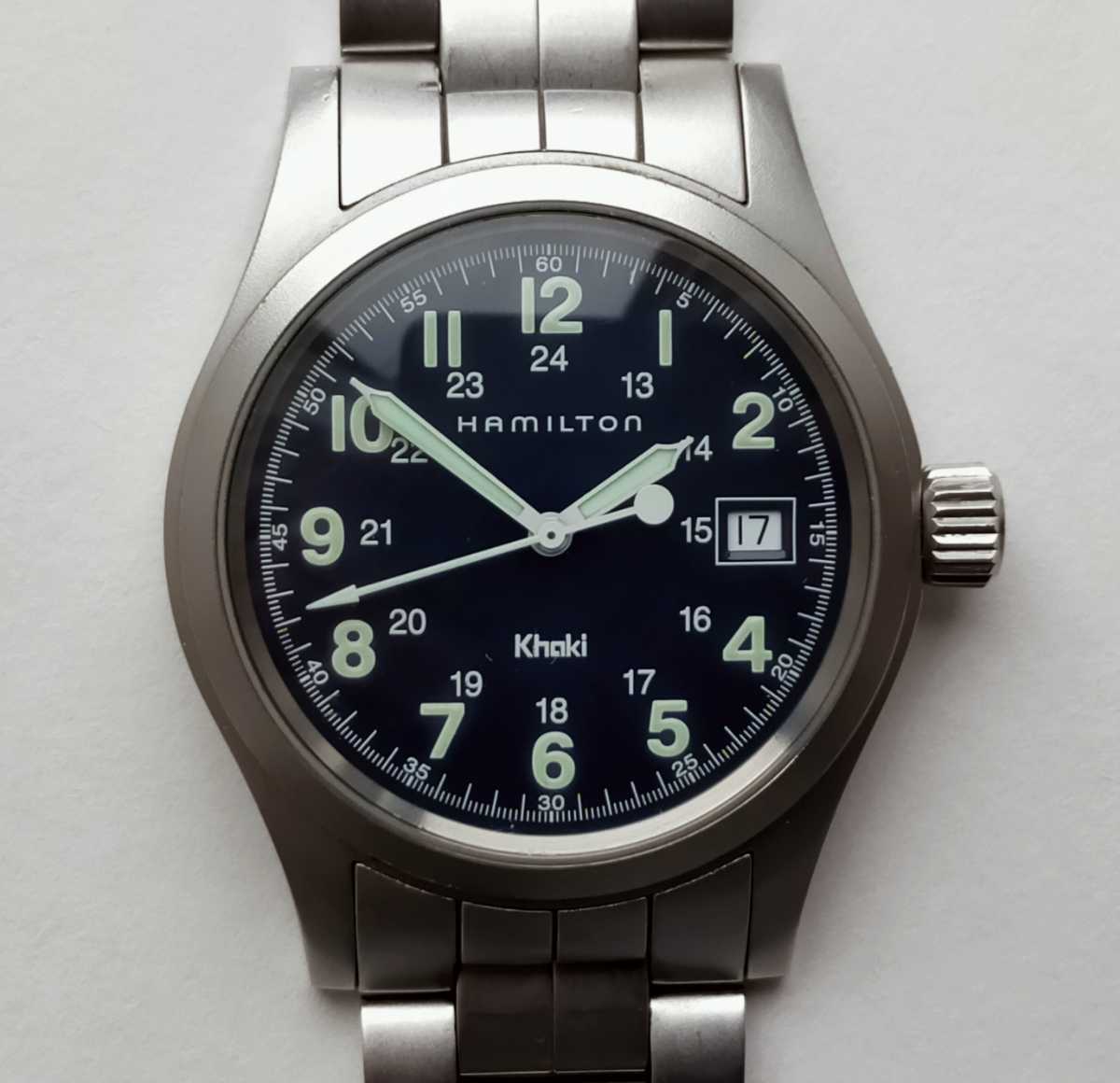 HAMILTON Khaki 6361 ハミルトン カーキ クォーツ 腕時計 ジャンク(カーキ)｜売買されたオークション情報、yahooの商品 ...