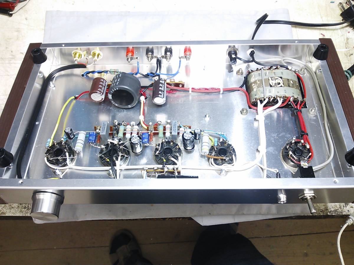 6F6G シングル 真空管アンプ 6V6 6L6も可 自作(本体)｜売買されたオークション情報、yahooの商品情報をアーカイブ公開 ...