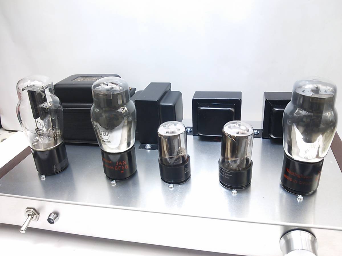 6F6G シングル 真空管アンプ 6V6 6L6も可 自作(本体)｜売買されたオークション情報、yahooの商品情報をアーカイブ公開 ...