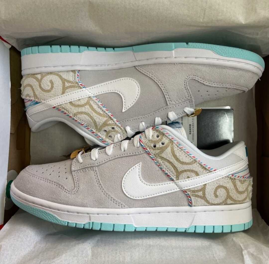 Nike Dunk Low “Barber Shop Grey” 27.5cm(27.5cm)｜売買されたオークション情報、yahooの商品 ...