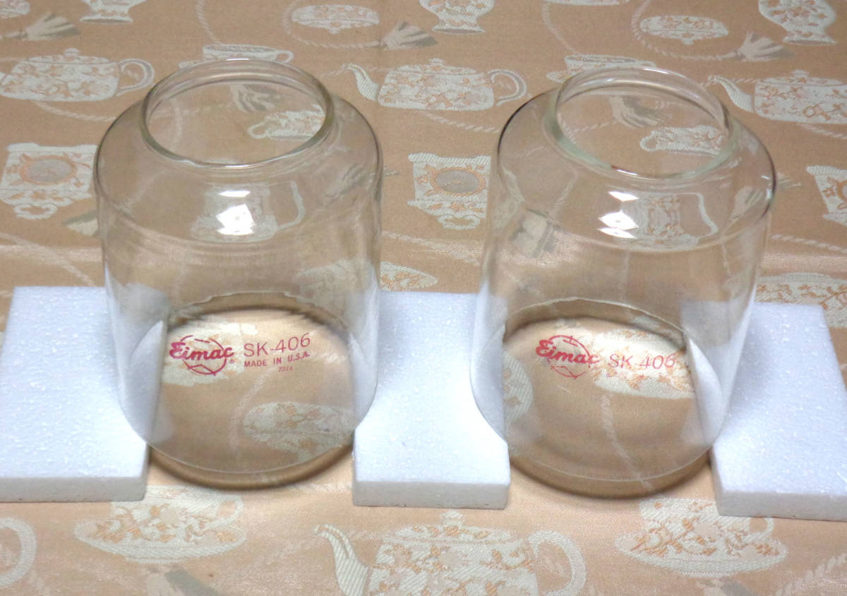 EIMAC 3－500Z用チムニー SK－406 2個セット 4－400にも可 予備にも(その他)｜売買されたオークション情報、yahooの商品情報をアーカイブ公開 - オークファン ...