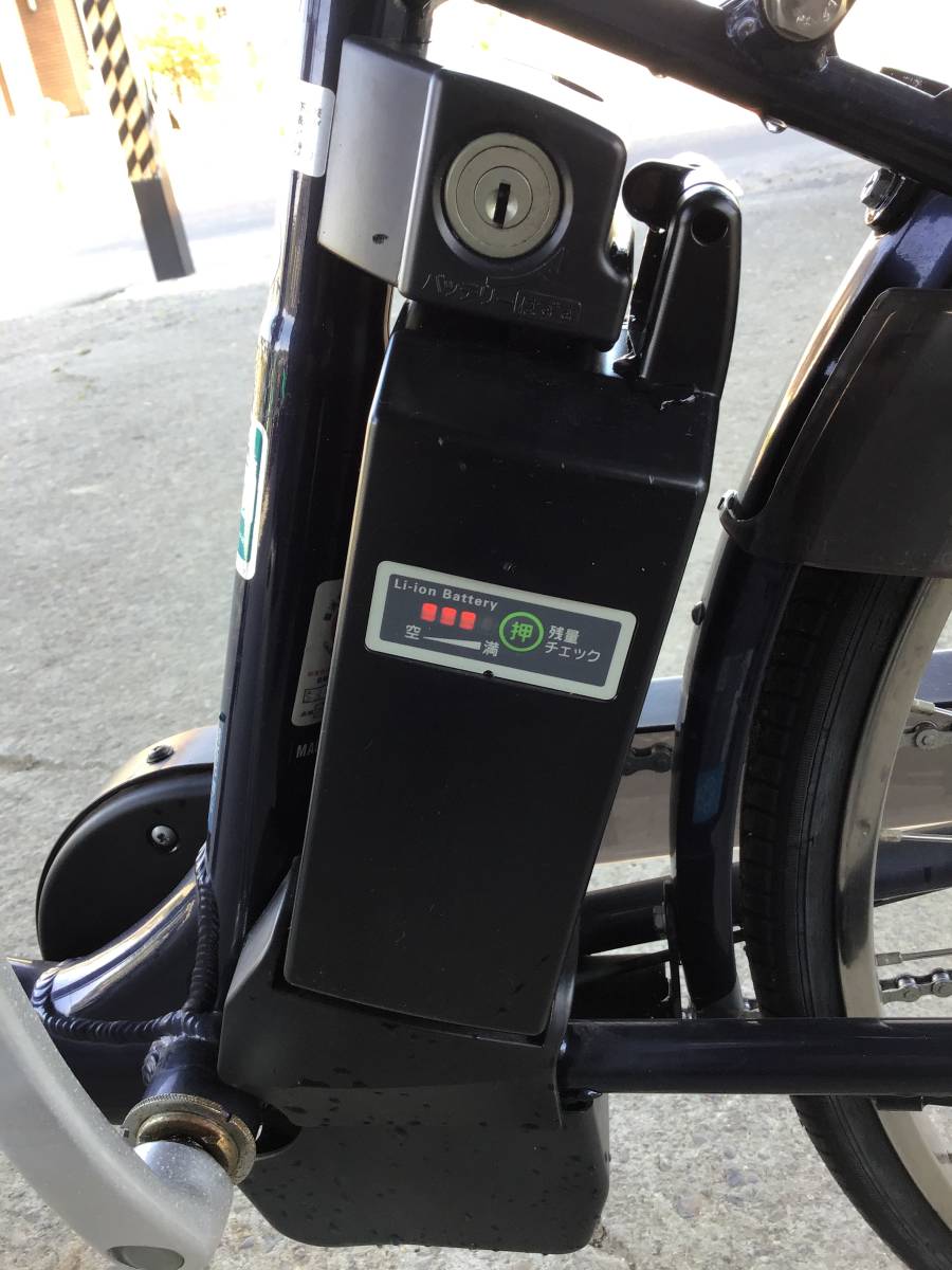 岐阜発 SANYO/サンヨー 26インチ/eneloop bike/エネループバイク/電動自転車/電動アシスト自転車/3段変速/鍵無し/現状品 ...