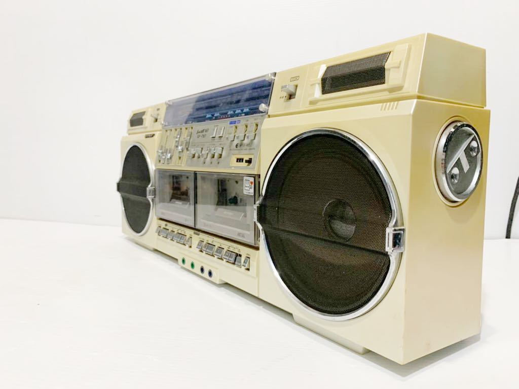 SHARP シャープ GF-787 ダブルカセットプレーヤー ラジカセ 昭和 レトロ ジャンク ラジオWカセット(ラジカセ)｜売買されたオークション情報、yahooの商品情報をアーカイブ公開 ...