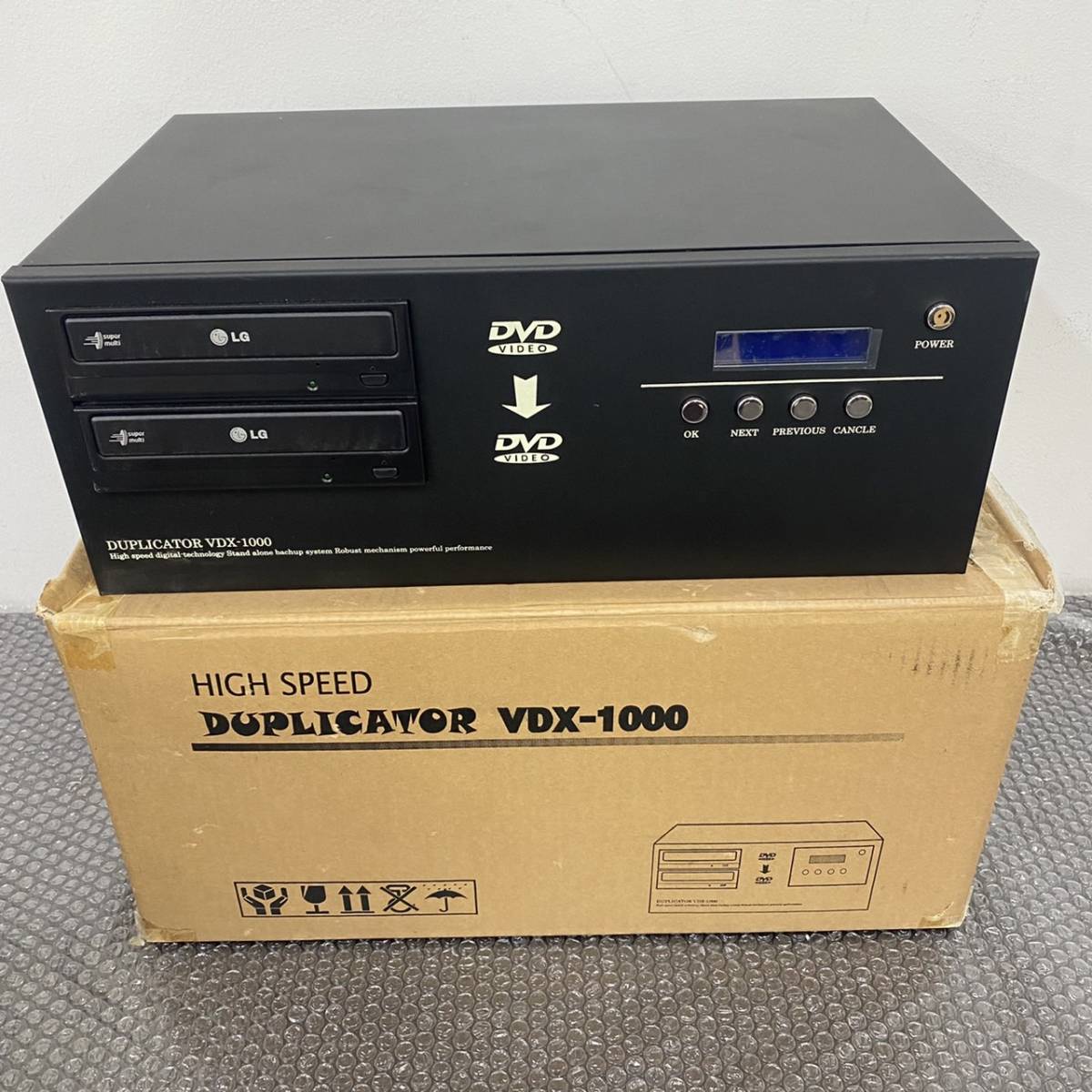 P6976 055 -444/IK18000 名古屋 Dupllcator デュプリケーター VDX-1000(DVDマルチドライブ)｜売買されたオークション情報、yahooの商品情報を ...