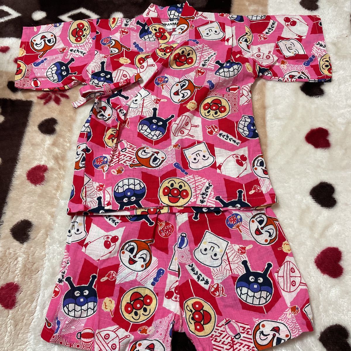 used アンパンマン 甚平 100cm(100（95～104cm）)｜売買されたオークション情報、yahooの商品情報をアーカイブ公開 - オークファン（aucfan.com）