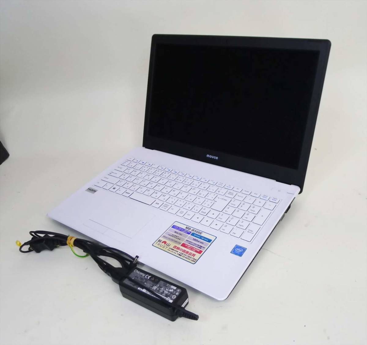 T9804nジャンク mouse MB-B500E 1.6GHz 15.6inch AC付属(マウスコンピューター)｜売買されたオークション情報、yahooの商品情報をアーカイブ公開 ...