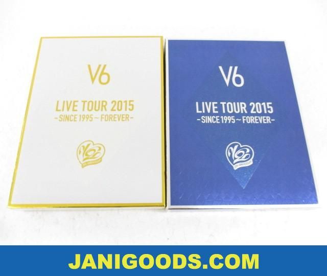 V6 DVDセット LIVE TOUR 2015 SINCE 1995 FOREVER 初回生産限定盤A/初回生産限定盤B 2点 同梱可 ...
