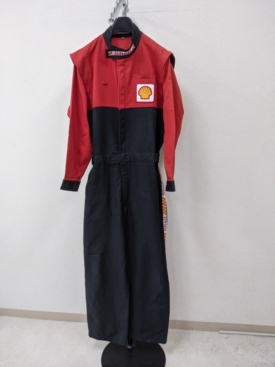 シェル つなぎ オールインワン メンズ LL 赤黒 企業ロゴ 作業着 602(つなぎ)｜売買されたオークション情報、yahooの商品情報をアーカイブ公開 - オークファン（aucfan.com）