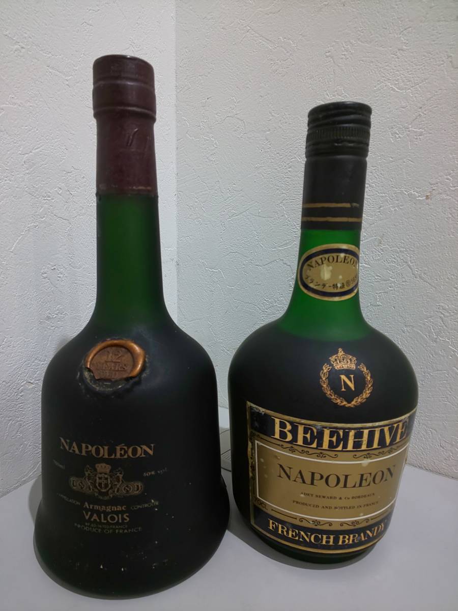 42618 BEEHIVE/VALOIS NAPOLEON ブランデー 700ml2本セット(その他)｜売買されたオークション情報、yahoo ...