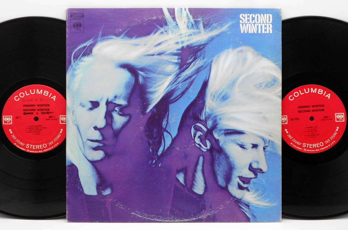 再生良好 US ORIG LP JOHNNY WINTER/Second Winter 1969年 初回2EYEラベル 初回全面1Aマト 音圧凄 BLUES ROCK大名盤(J)｜売買された ...