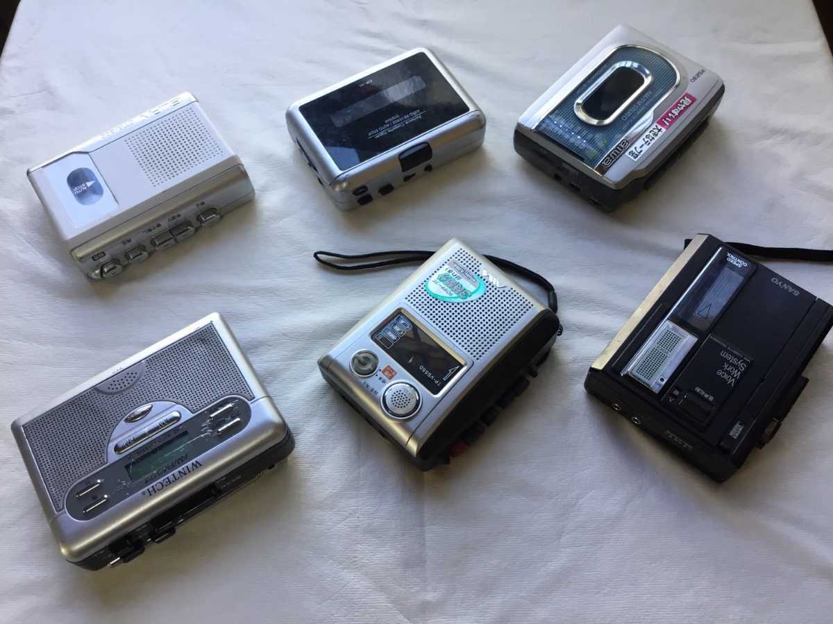 カセットレコーダー ジャンク品/ELPA CTR-300/BOTTCH CTP-101/aiwa RS230/SANYO Voice Work System/Sony TP-VS550 ...