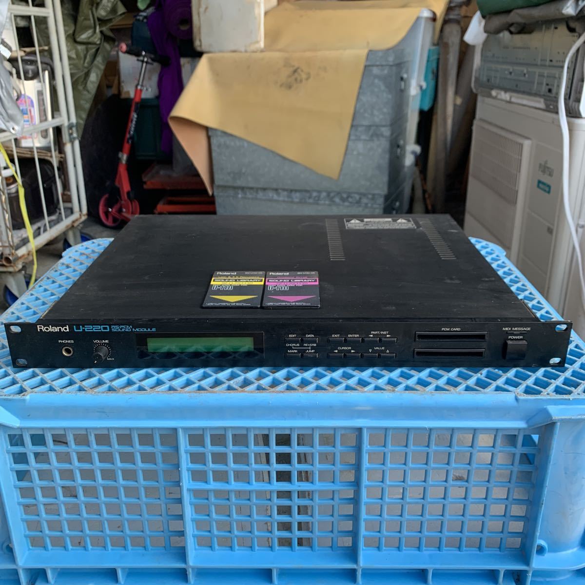 Roland ローランド U-220 RS-PCM 音源モジュール 通電確認済み(音源モジュール)｜売買されたオークション情報、yahooの商品情報をアーカイブ公開 - オークファン ...