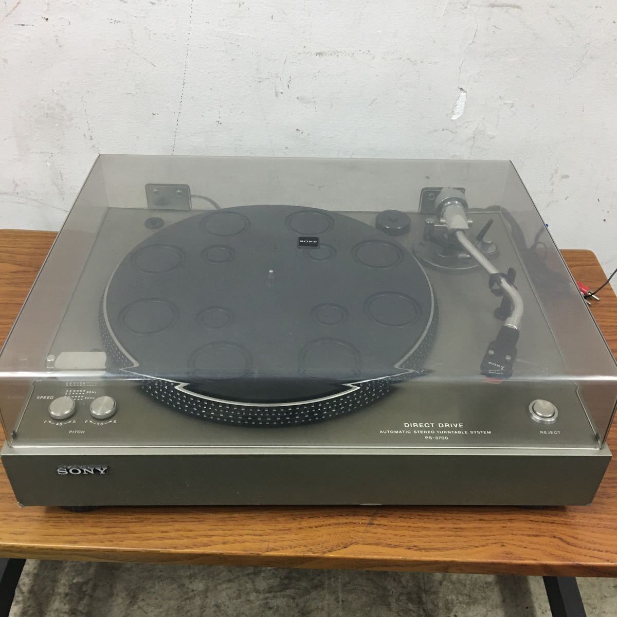 K2207-3020 SONY オートマチックターンテーブルシステム PS-3700 EJECTボタン下がったまま 通電確認 ターンテーブル回転します ジャンク(ソニー)｜売買された ...