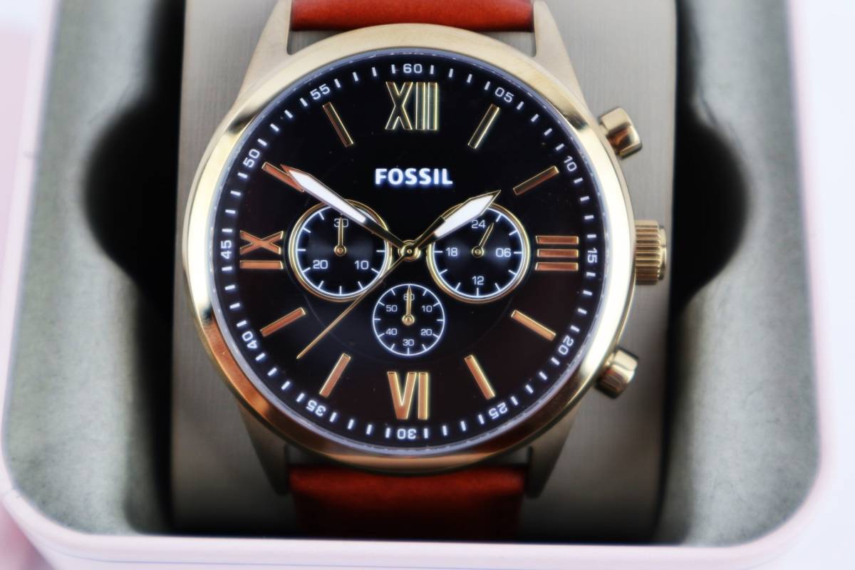 フォッシル FOSSIL メンズ腕時計 クロノグラフ クォーツ BQ2261(フォッシル)｜売買されたオークション情報、yahooの商品情報を ...