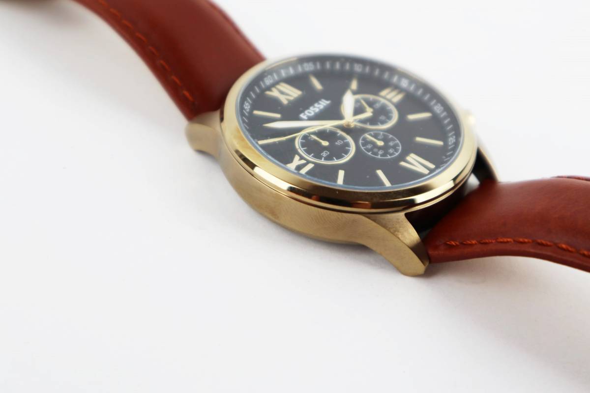 フォッシル FOSSIL メンズ腕時計 クロノグラフ クォーツ BQ2261(フォッシル)｜売買されたオークション情報、yahooの商品情報を ...