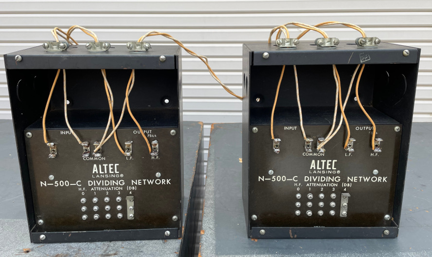 ALTEC アルテック N500C すぐ使えます ペアー オーディオ機器