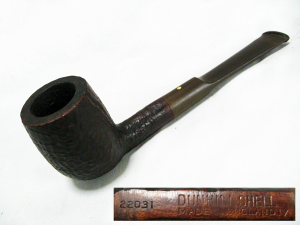 ダンヒル シェル パイプ DUNHILL SHELL 22031 MADE IN ENGLAND 品 喫煙具 煙管(パイプ)｜売買された ...