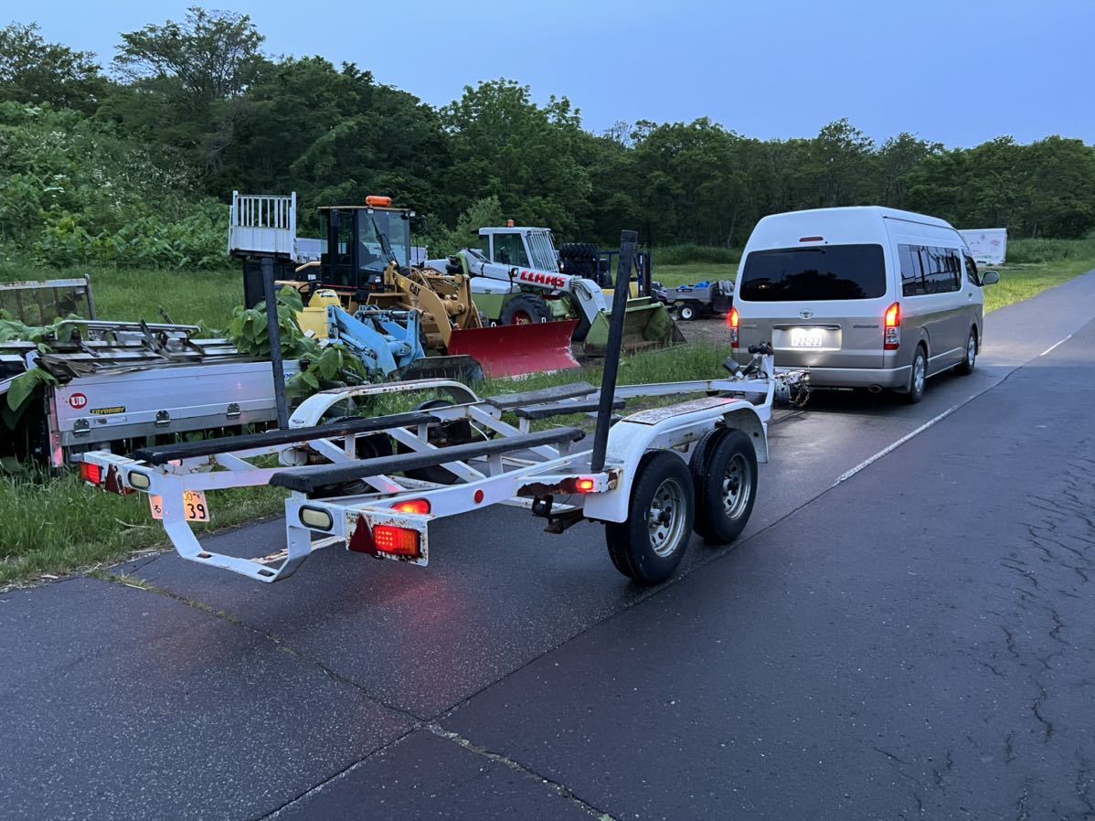 道東発 2軸 Trail-Rite 大型ボートトレーラー 北海道 船 ウェイクボード トレールライト(トレーラー)｜売買されたオークション情報 ...