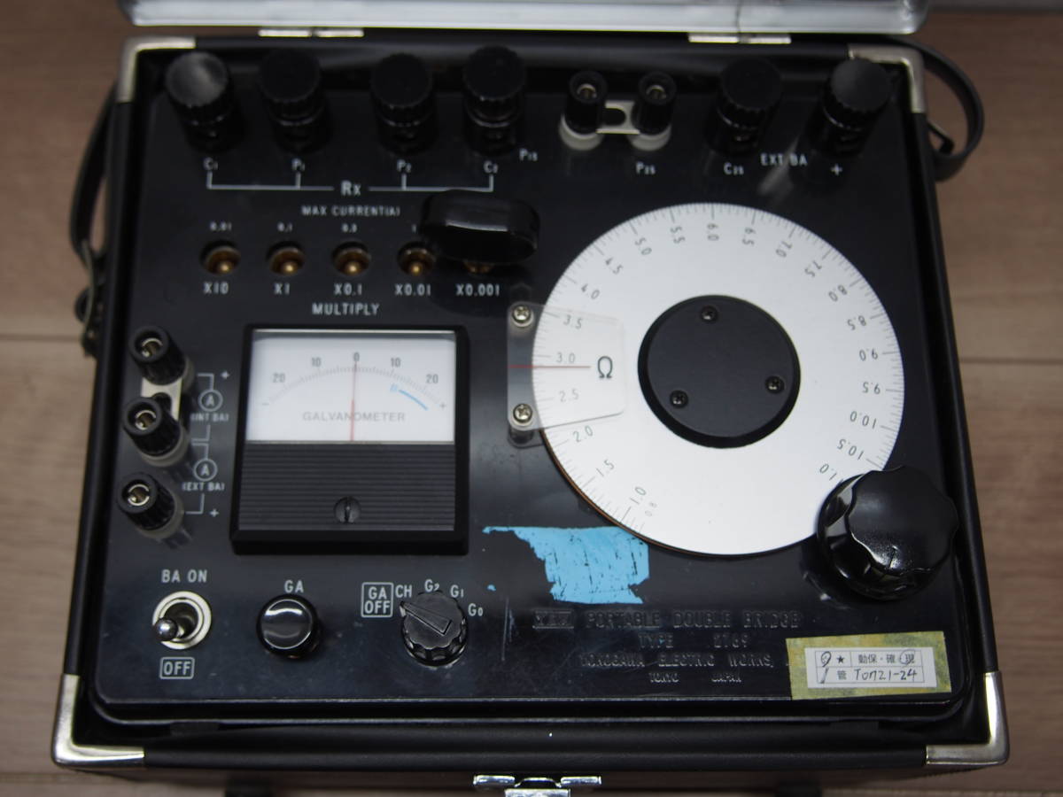 1T0721-24 YOKOGAWA 横河 携帯用ダブルブリッジ 測定 2769-10 ジャンク(測定器)｜売買されたオークション情報 ...