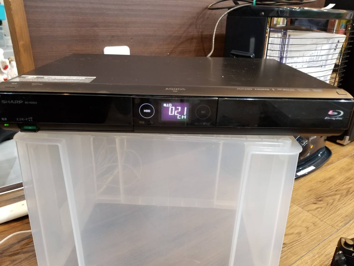 43896 激安 SHARP BD+HDD ブルーレイディスクレコーダー BD-HDS53 通電ジャンク(シャープ)｜売買されたオークション情報、yahooの商品情報をアーカイブ公開 ...
