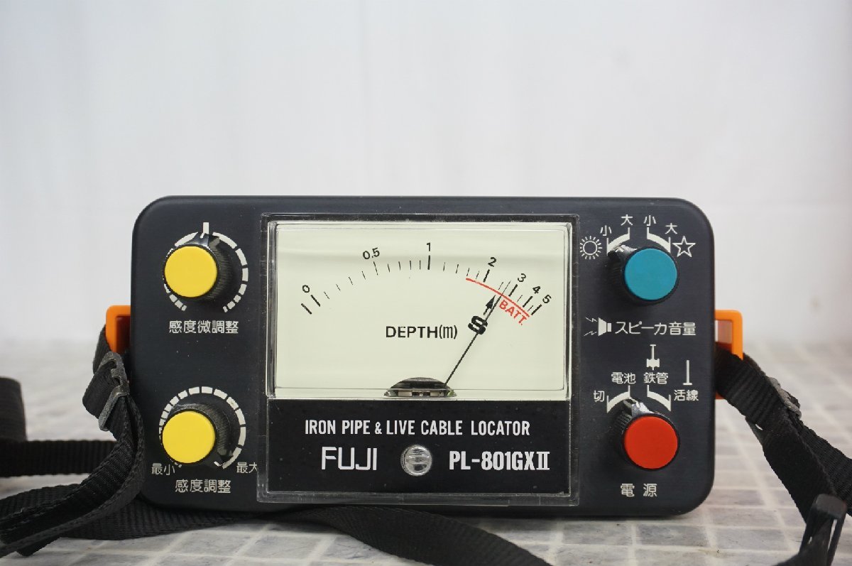 SK H101912 FUJI TECOM フジテコム PL-801GXⅡ ガス管/鉄管/ケーブル探知器 取扱説明書 ケース付き(測定器)｜売買されたオークション情報、yahooの商品情報を ...